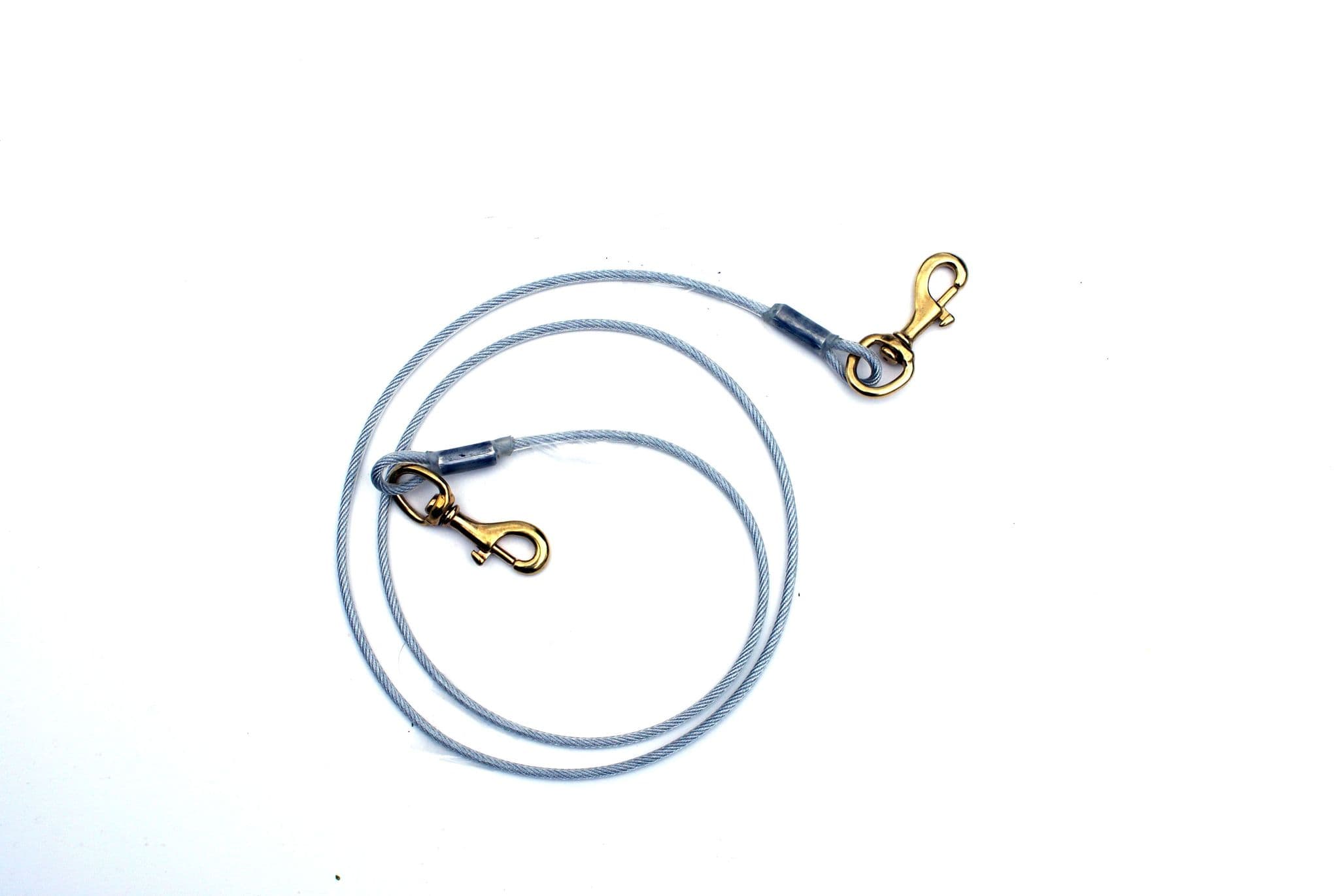 Wire Tether – Kennel Equipment | VonWolf K9 – Von Wolf K9 LTD